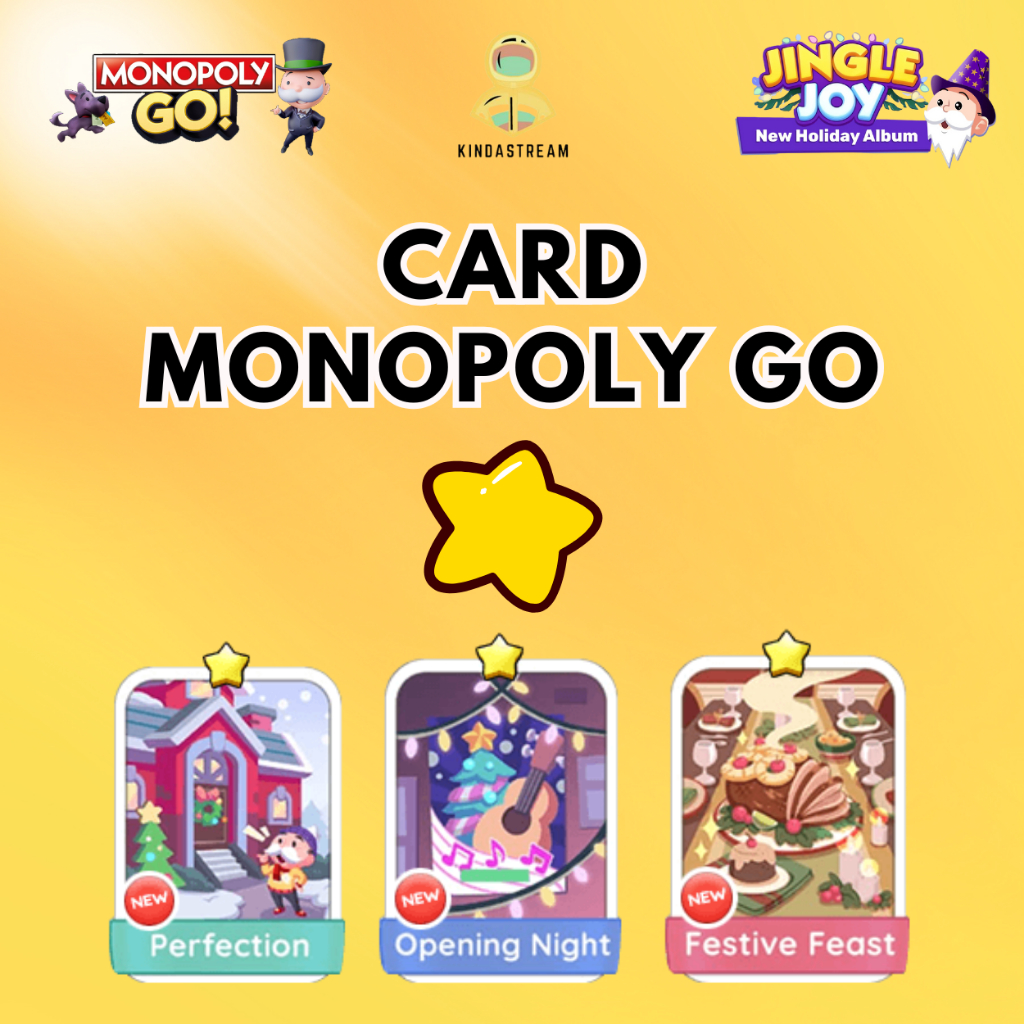 Jual Stiker ⭐️ Monopoly Sticker Bintang 1 B5 Bintang 4 B4 Gold