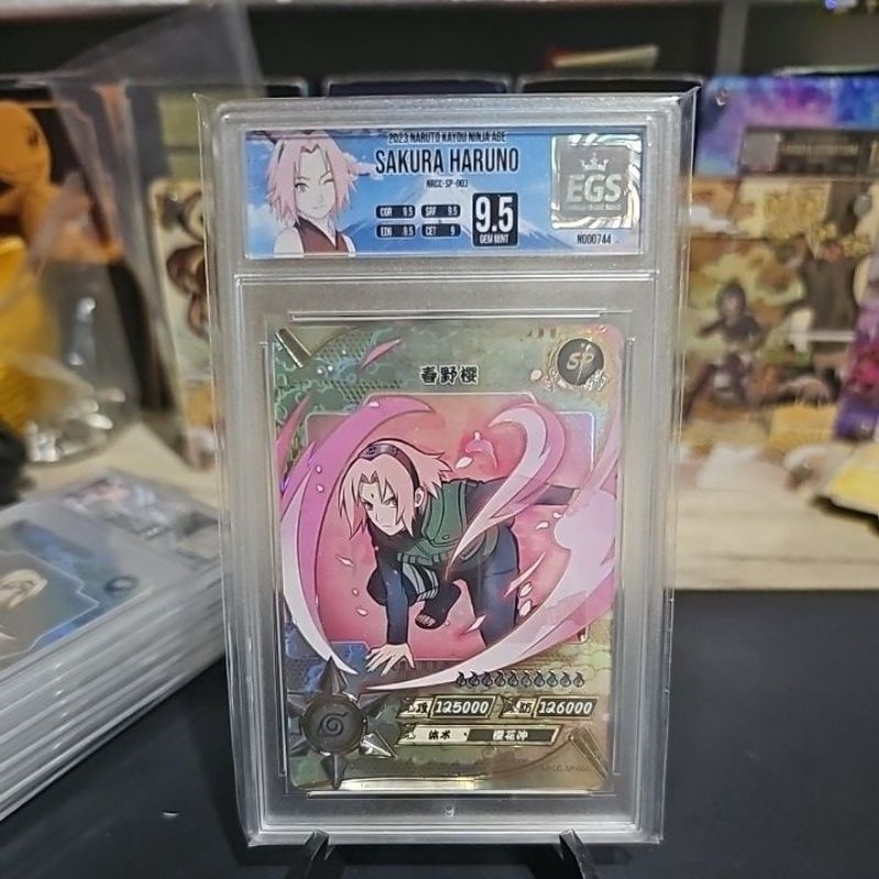 Jual sakura haruno slab egs 9.5 grading original naruto kayou | Shopee ...