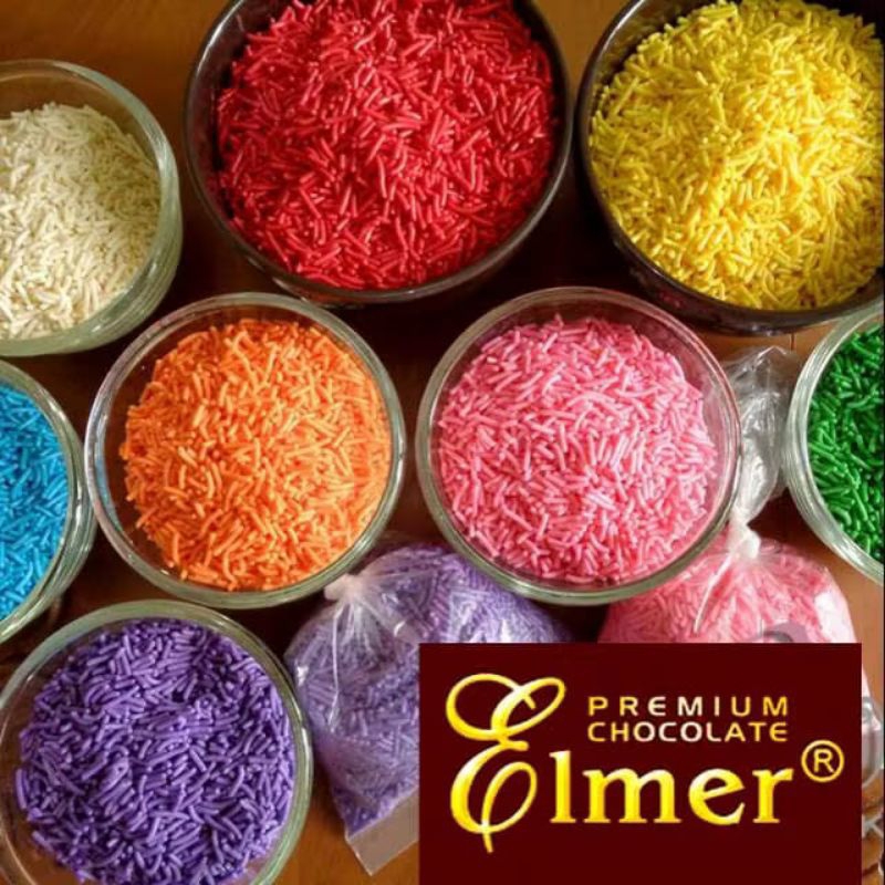 Jual Elmer Meses Topping Taburan Warn 250gram | Shopee Indonesia