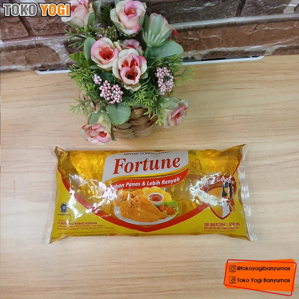 Jual FORTUNE MINYAK GORENG BANTAL 500 ML | Shopee Indonesia
