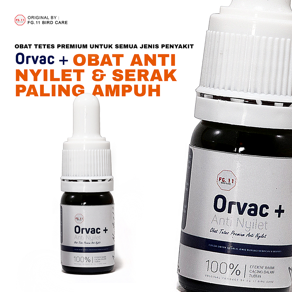 Jual ORVAC + | OBAT NYILET, SERAK, BERAK KAPUR, DAN INFEKSI LAINYA ...