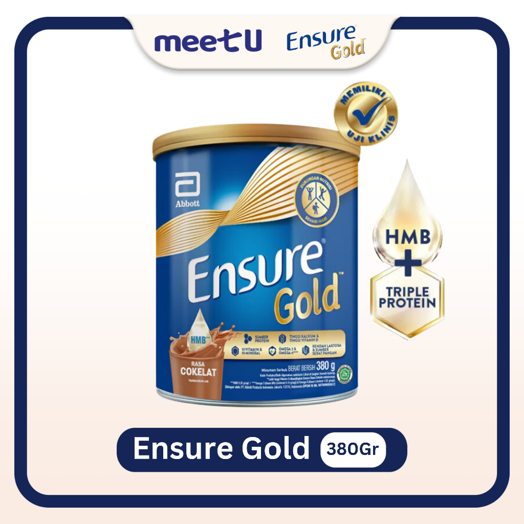 Jual Ensure Gold 380gr Rasa Coklat | Shopee Indonesia