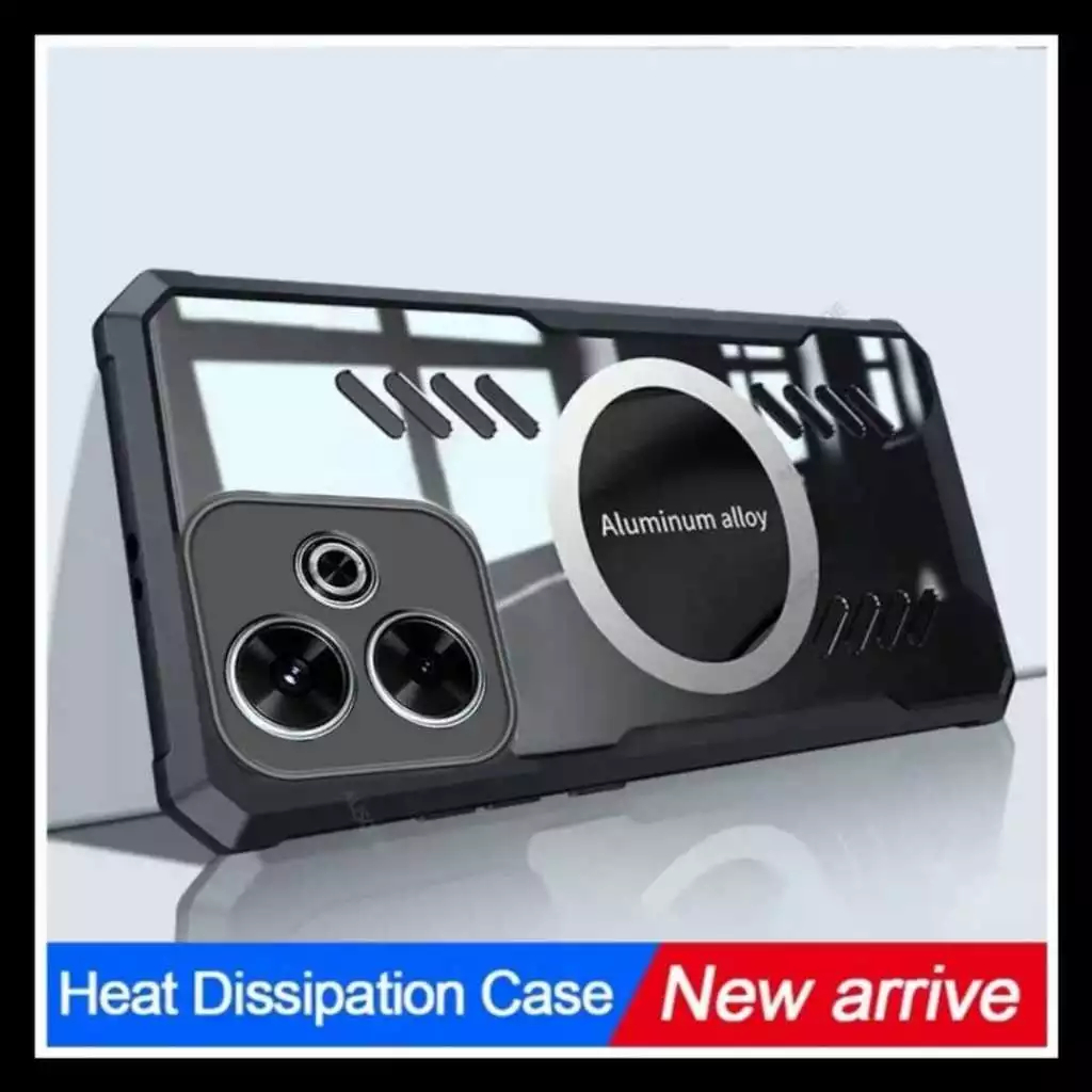 Jual Case Cooling Redmi 13 4G Casing Gaming Magsafe Fan Heat Cooler ...