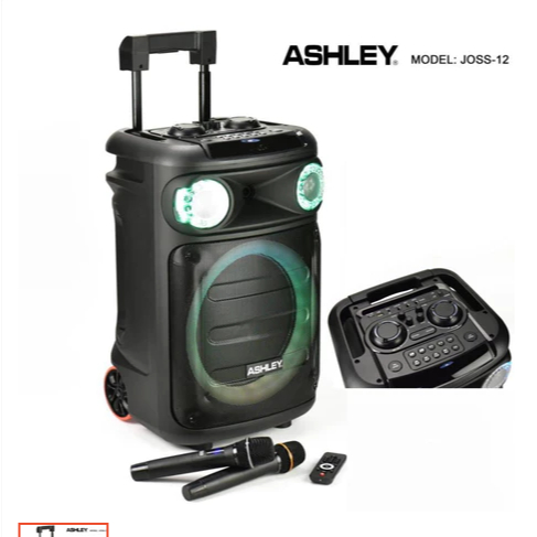 Jual speaker portable ashley joss 12 original 12 inch bluetooth joss12 ...