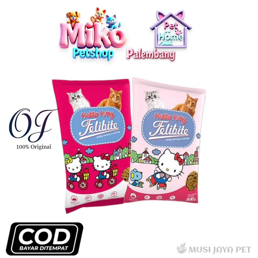 Jual Makanan Kucing Felibite All Varian Rasa 500gram | Shopee Indonesia
