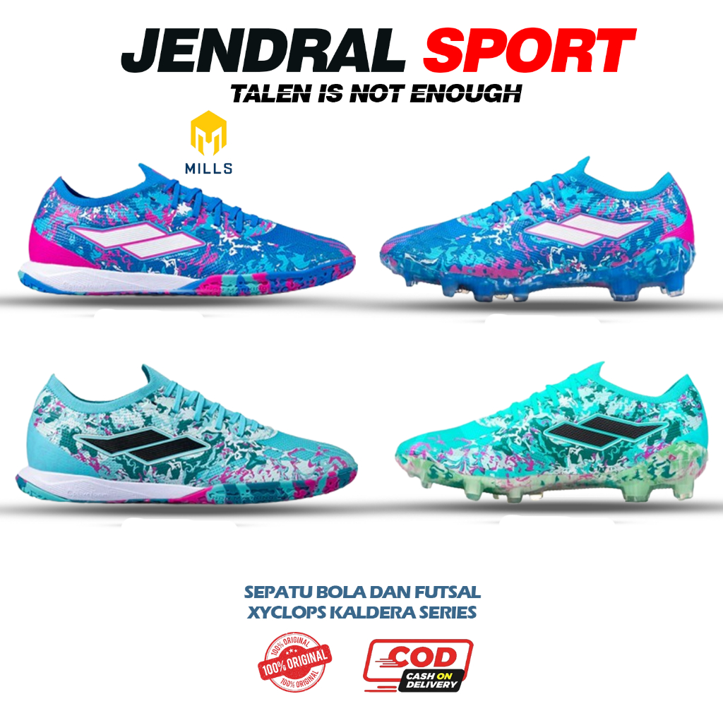 Jual SEPATU BOLA DAN FUTSAL TERBARU MILLS XYCLOPS KALDERA SERIES ...