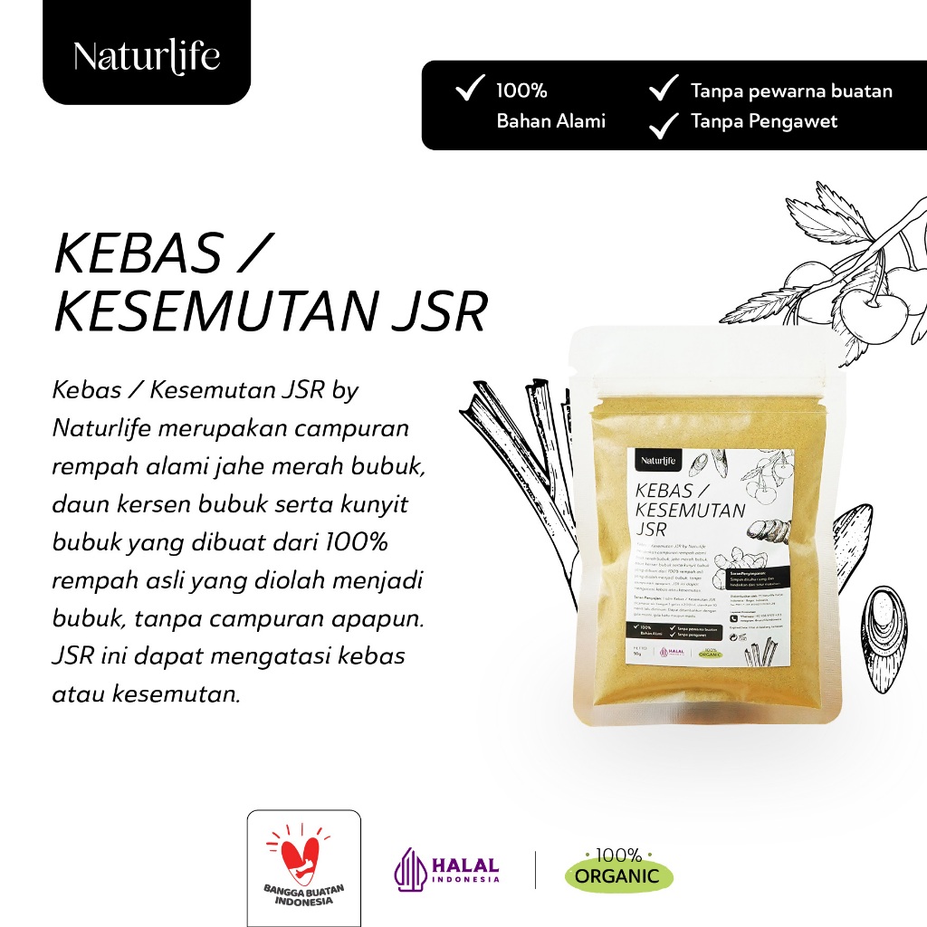 Jual (TEBUS MURAH) JSR 500G NATURLIFE - ULTIMATE - PROMIL - DIET GLOWING - KEBAS KESEMUTAN ...
