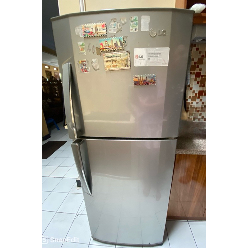 Jual [PRELOVED] KULKAS BEKAS LG 2 PINTU | Shopee Indonesia