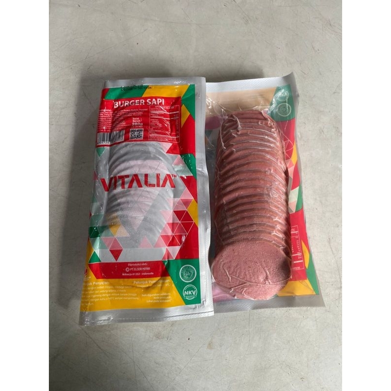 Jual Vitalia Beef Burger Mini isi 20 280gr | Shopee Indonesia