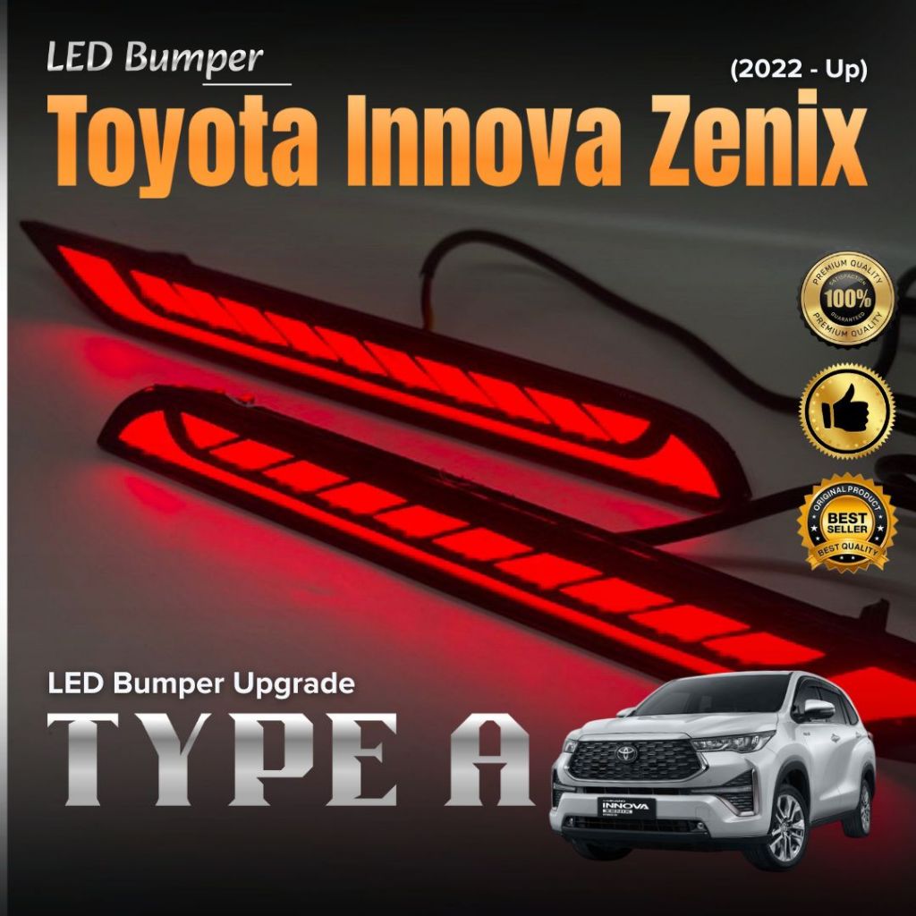 Jual TOYOTA INNOVA ZENIX (2022+) - LED BUMPER / REFLECTOR - UPGRADE ...