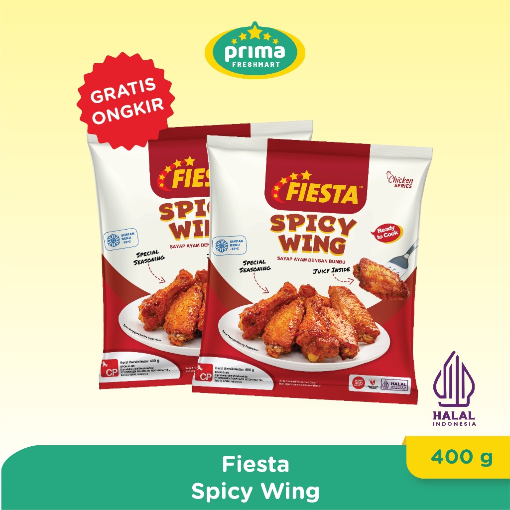 Jual Fiesta Spicy Wing 400 Gr | Shopee Indonesia