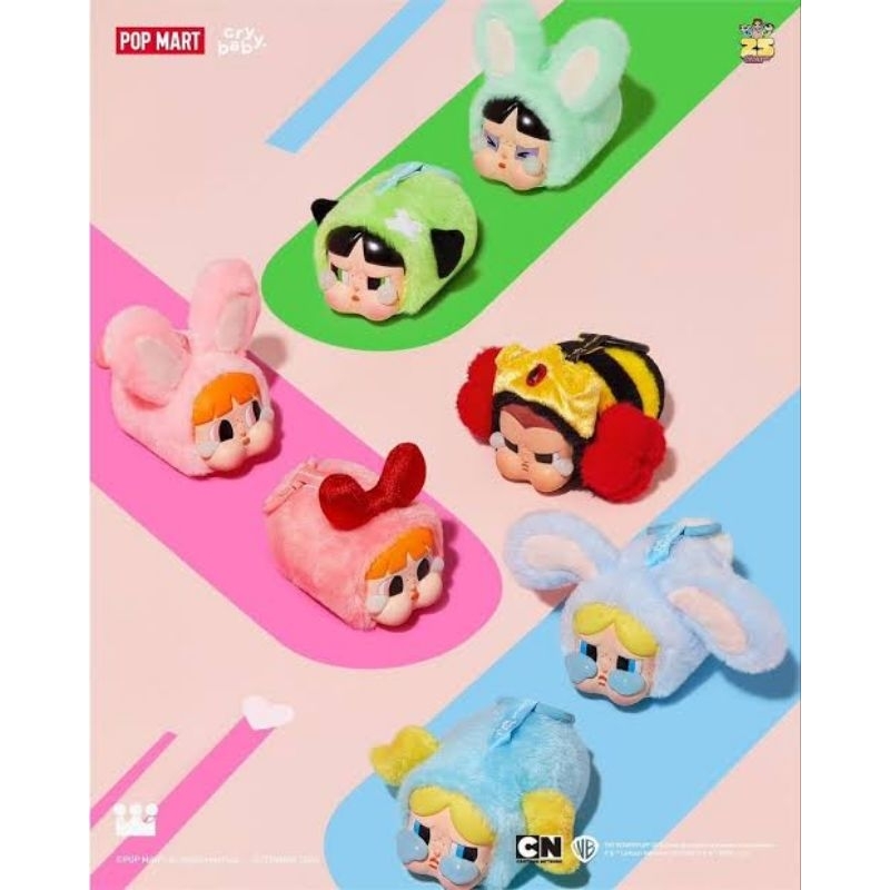 Jual CRY BABY POWERPUFF GIRL POP MART ORIGINAL (SELECTED) | Shopee ...
