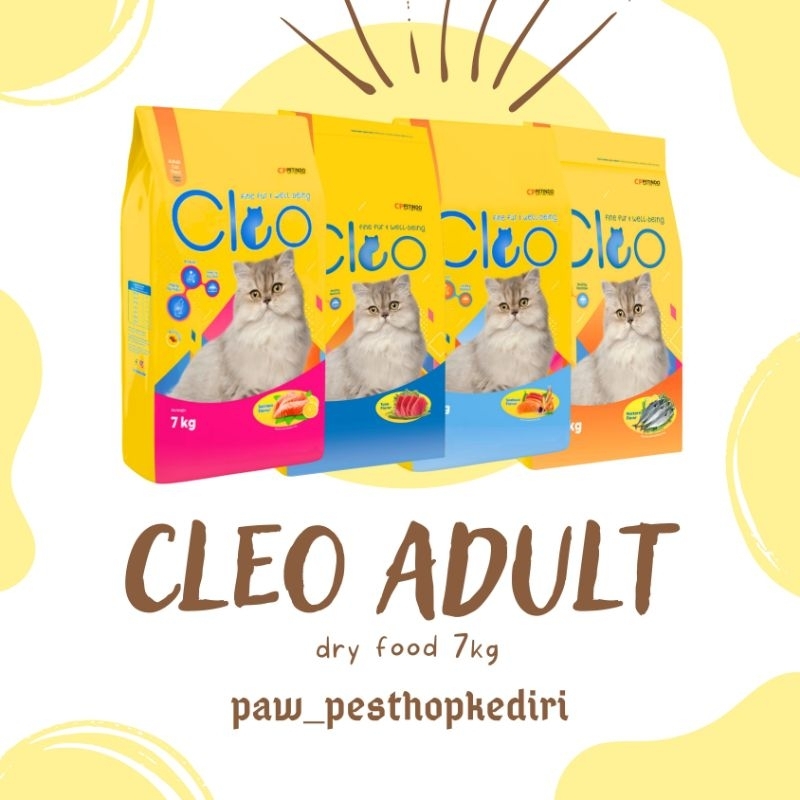Jual Cleo Adult Dry Food Sak 7kg | Shopee Indonesia