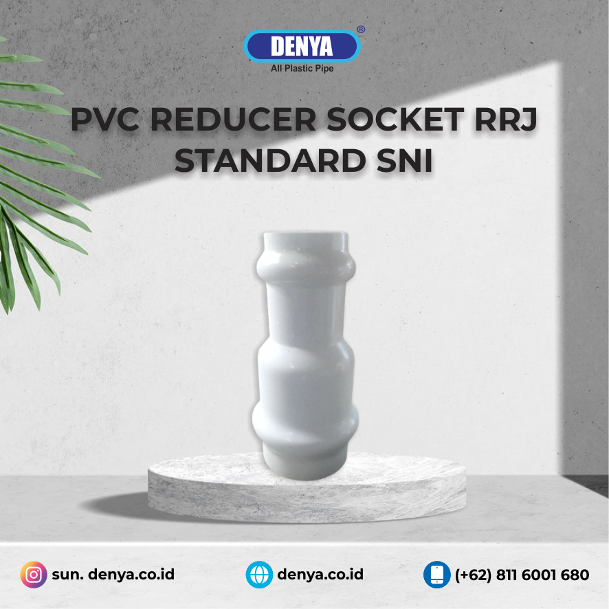 Jual Denya PVC Fitting Reducer Socket Standard SNI RRJ Ukuran 200mm x ...