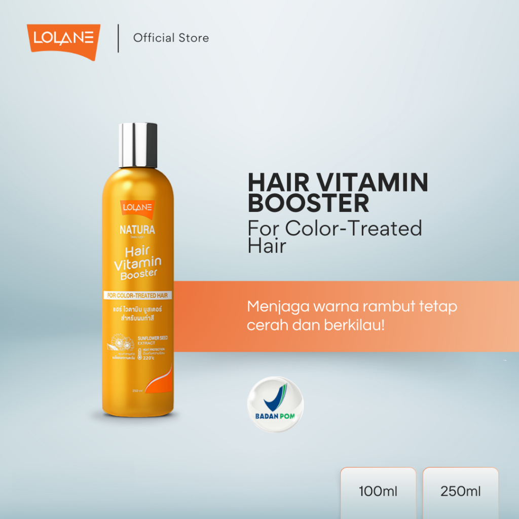 Jual Lolane Hair Vitamin Booster For Color Treated Hair ( leave in ...