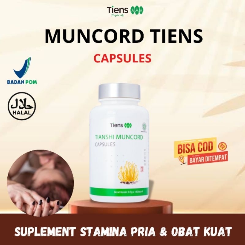 Jual Tiens Muncord Capsules Original/Cordyceps Mycellium/Back Up Paru2 ...