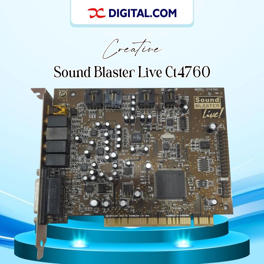 Jual Creative Sound Blaster Live CT4760 | Shopee Indonesia