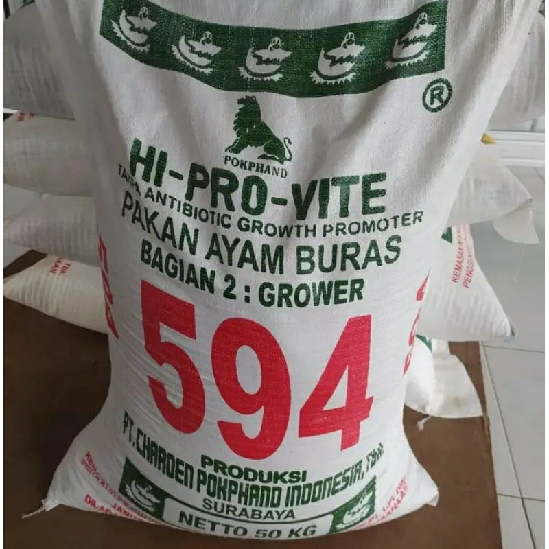 Jual PAKAN AYAM 594 5KG PUR AYAM HI PRO VITE 594 | Shopee Indonesia