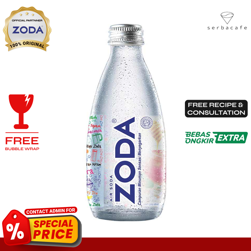Jual Zoda Soda Water Karton isi 24 (250 ml) | Shopee Indonesia