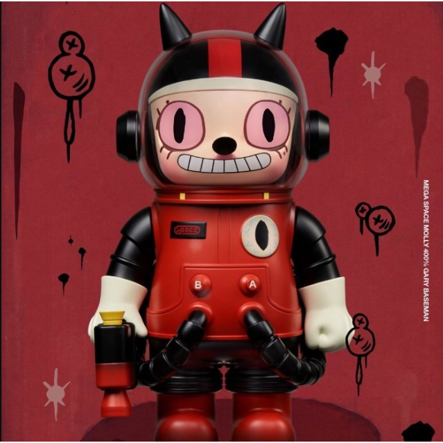 Jual Pop Mart Mega Space Molly Garry Baseman 400% | Shopee Indonesia