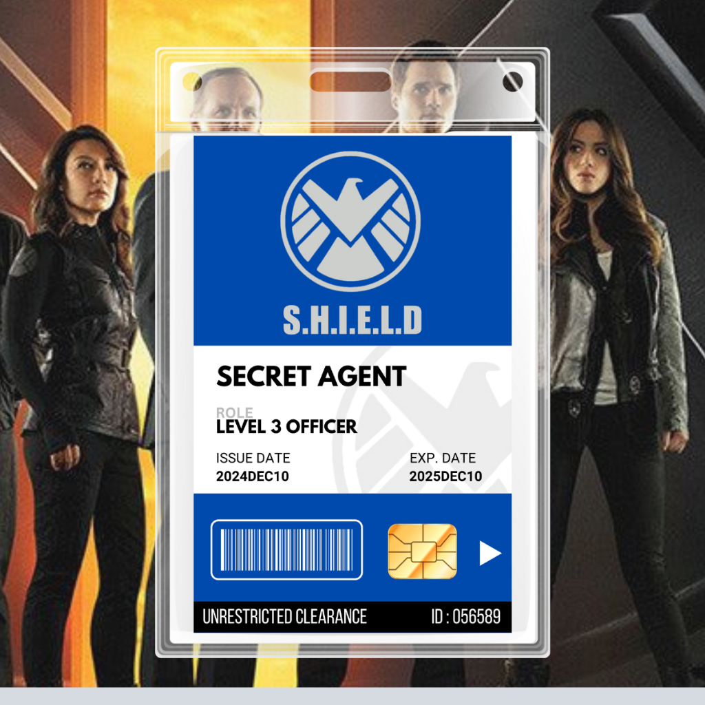 Jual SHIELD Prop ID Badge Cosplay Nametag | Shopee Indonesia