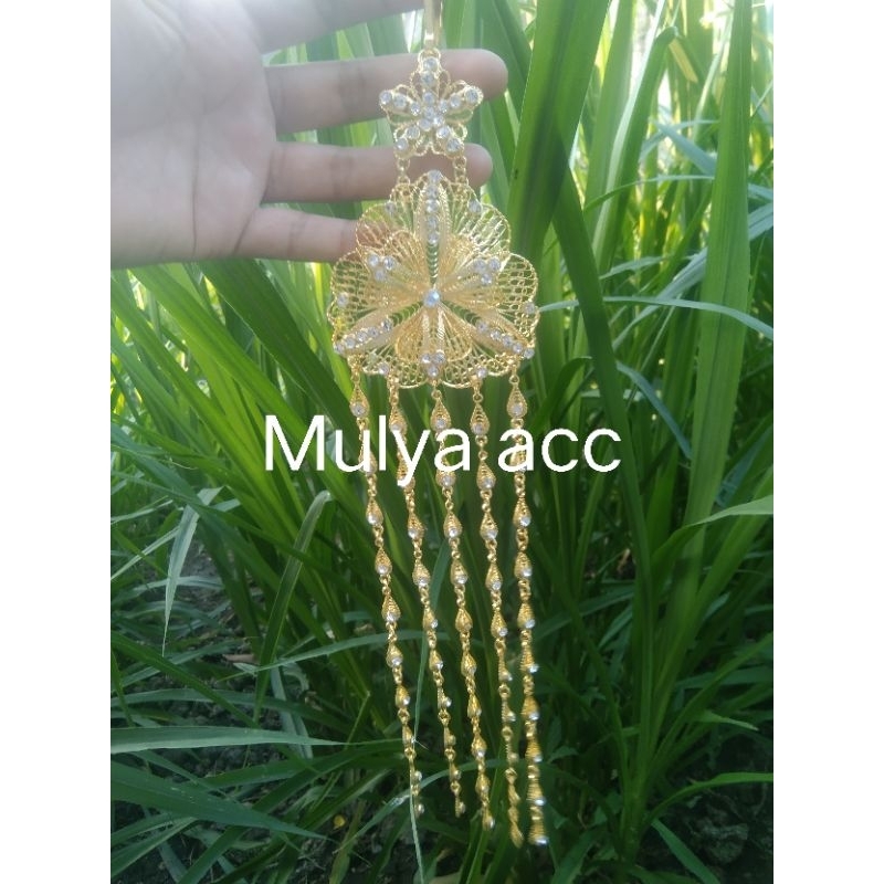 Jual sarampa/hiasan kepala pengantin bugis cowok/serampa model terbaru ...