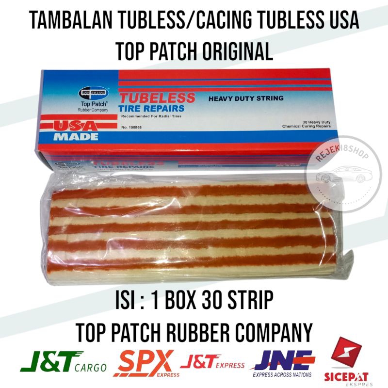 Jual Tambalan Tubles USA ORIGINAL TOP PATCH (TOP PATCH RUBBER COMPANY ...