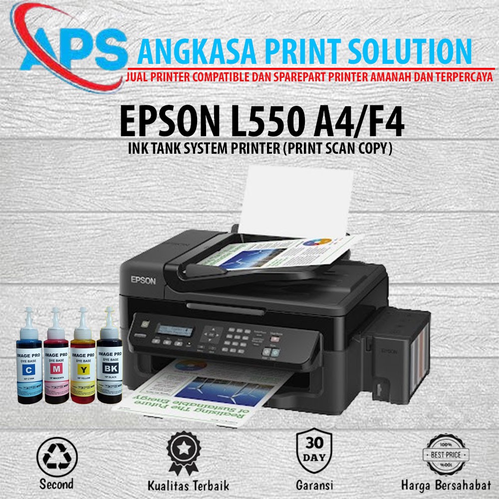Jual Printer Epson L550 Print,Scan,Copy Berkualitas | Shopee Indonesia
