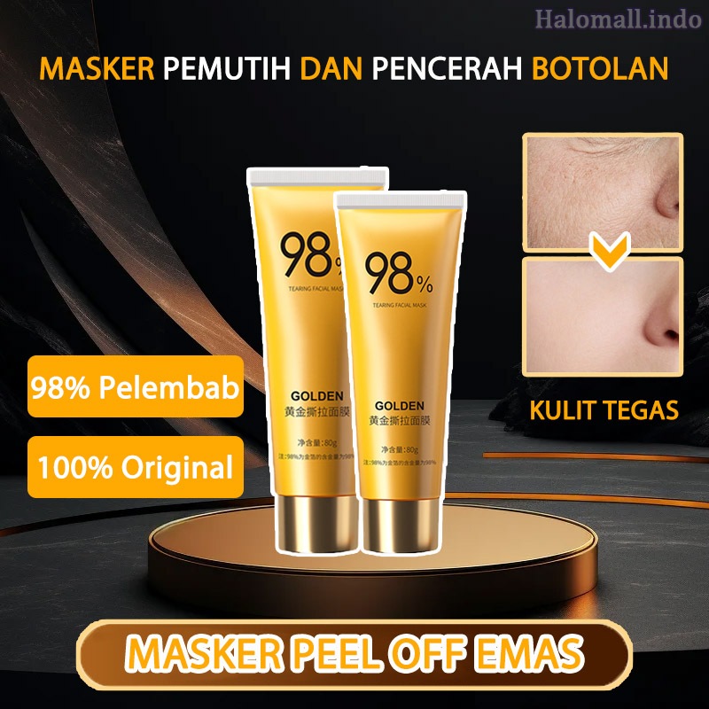 Jual Peel Off Gold Masker Deep Pores Cleansing Anti Aging Face ...