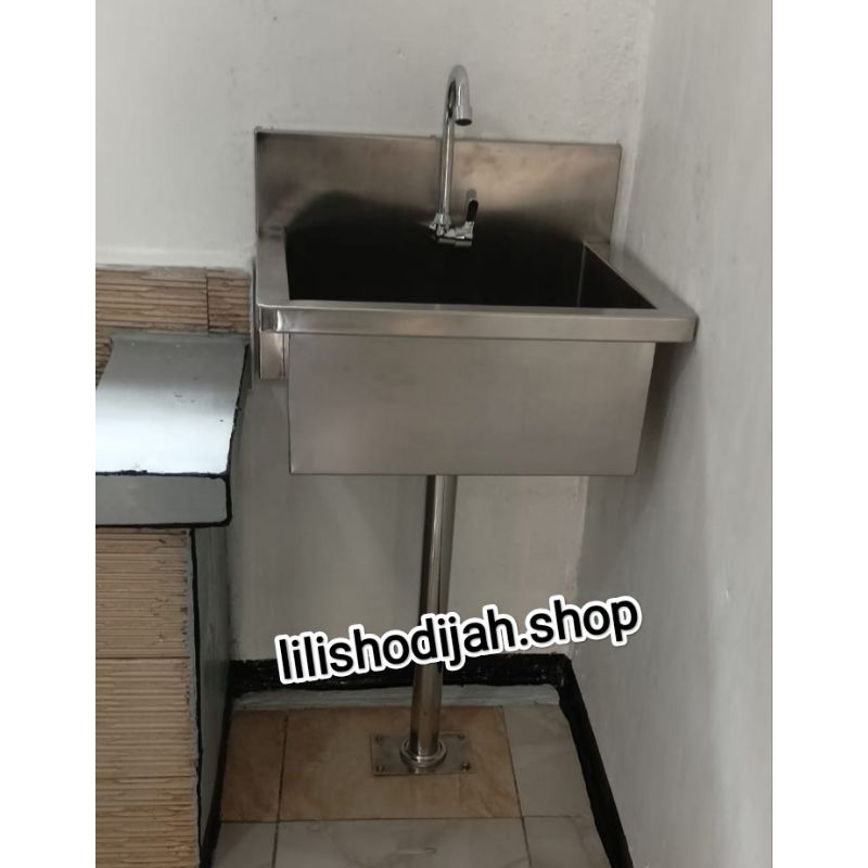 Jual spoel boek sink janitor stainless 304 tebal 1,5m full ukuran dalam ...