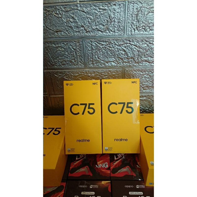 Jual dus box hp realme C75 NFC original copotan | Shopee Indonesia