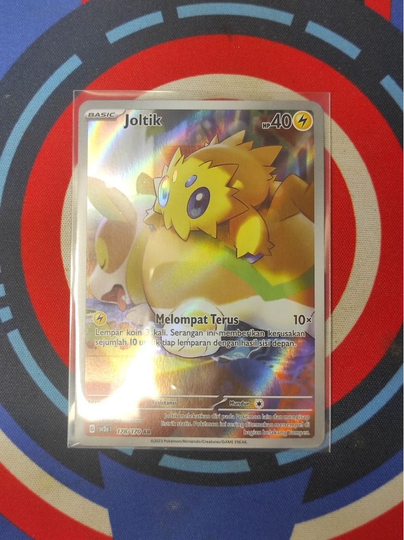 Jual Joltik sv3s 178/170 AR - Pokemon TCG Indonesia Kilau Hitam ...