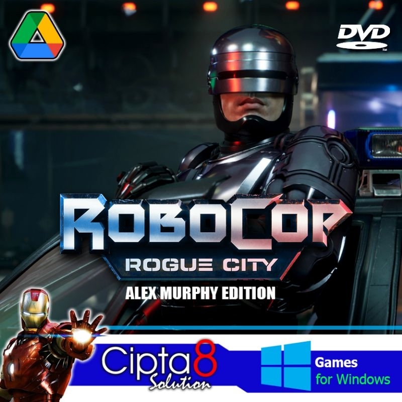 Jual ROBOCOP ROGUE CITY - ALEX MURPHY EDITION + 2 DLCS + BONUS ARTBOOK ...