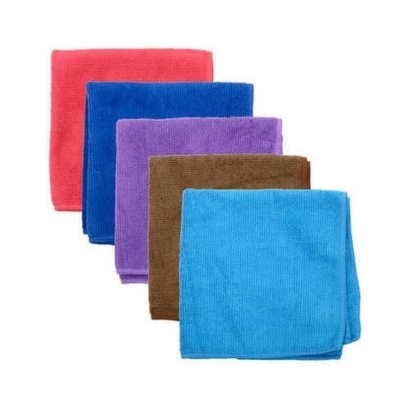 Jual Kain Lap Serat Microfiber Cloth Mobil (4 PCS) | Shopee Indonesia