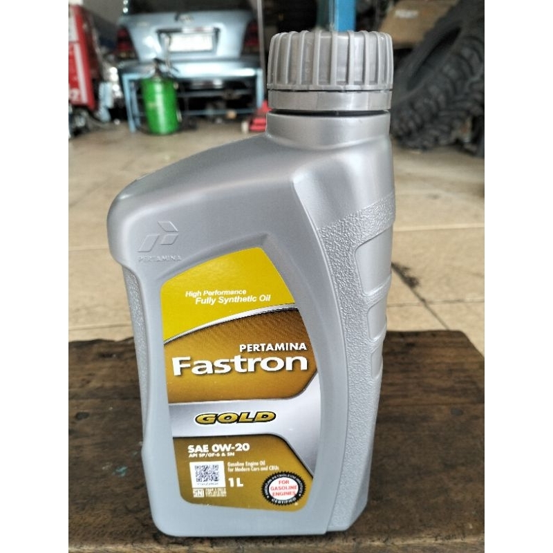 Jual Oli Fastron Gold SAE 0W20 1L API SP/GF-6 & SN PERTAMINA | Shopee ...