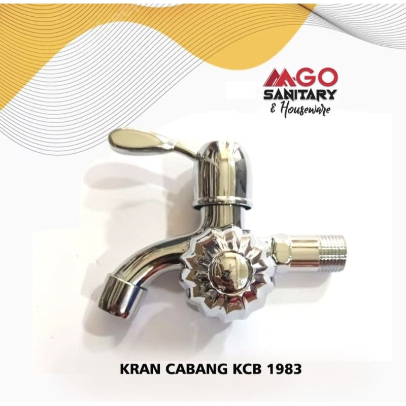 Jual KERAN CABANG STAINLESS KERAN AIR CABANG 2 KERAN TEMBOK CABANG ...