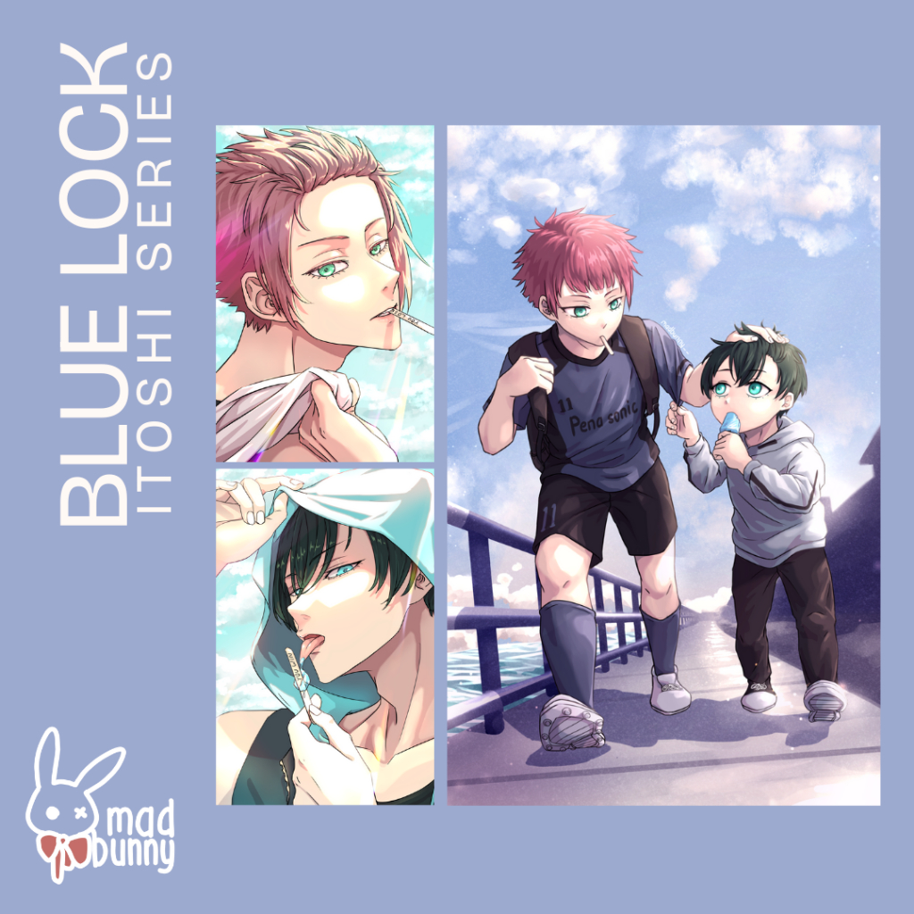 Jual [madbunny] Blue Lock Itoshi Brother Artprint & Photocard | Shopee ...