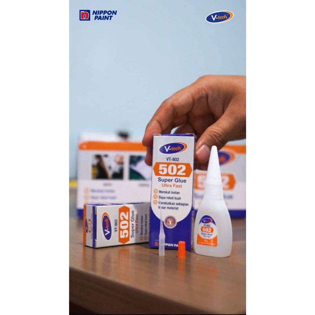 Jual LEM KOREA VT-802 / VT-802NT 502 Super Glue (Ultra Fast) | Shopee ...