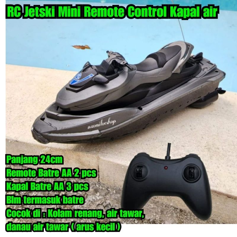 Jual RC jet ski mainan remote control kapal air remote perahu boat ...