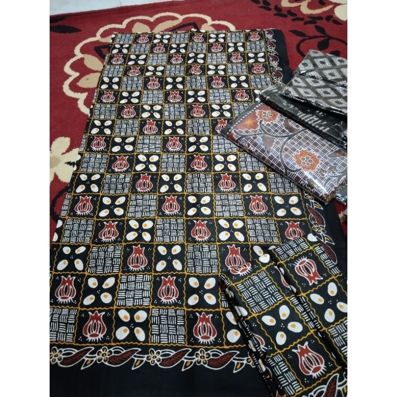 Jual Kain Panjang Batik Salem Brebes Bangsin/Mangrove/Biji Kopi Belah ...