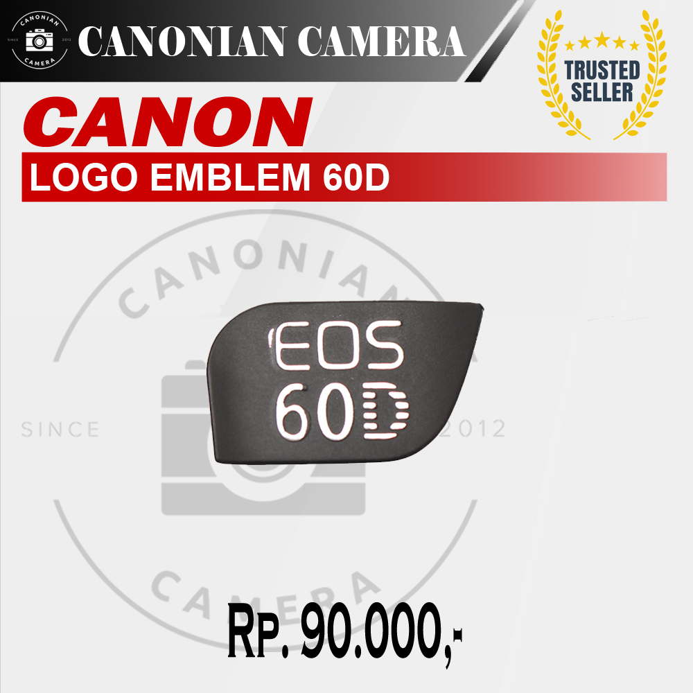 Jual Logo Emblem Nameplate Canon 60D | Shopee Indonesia
