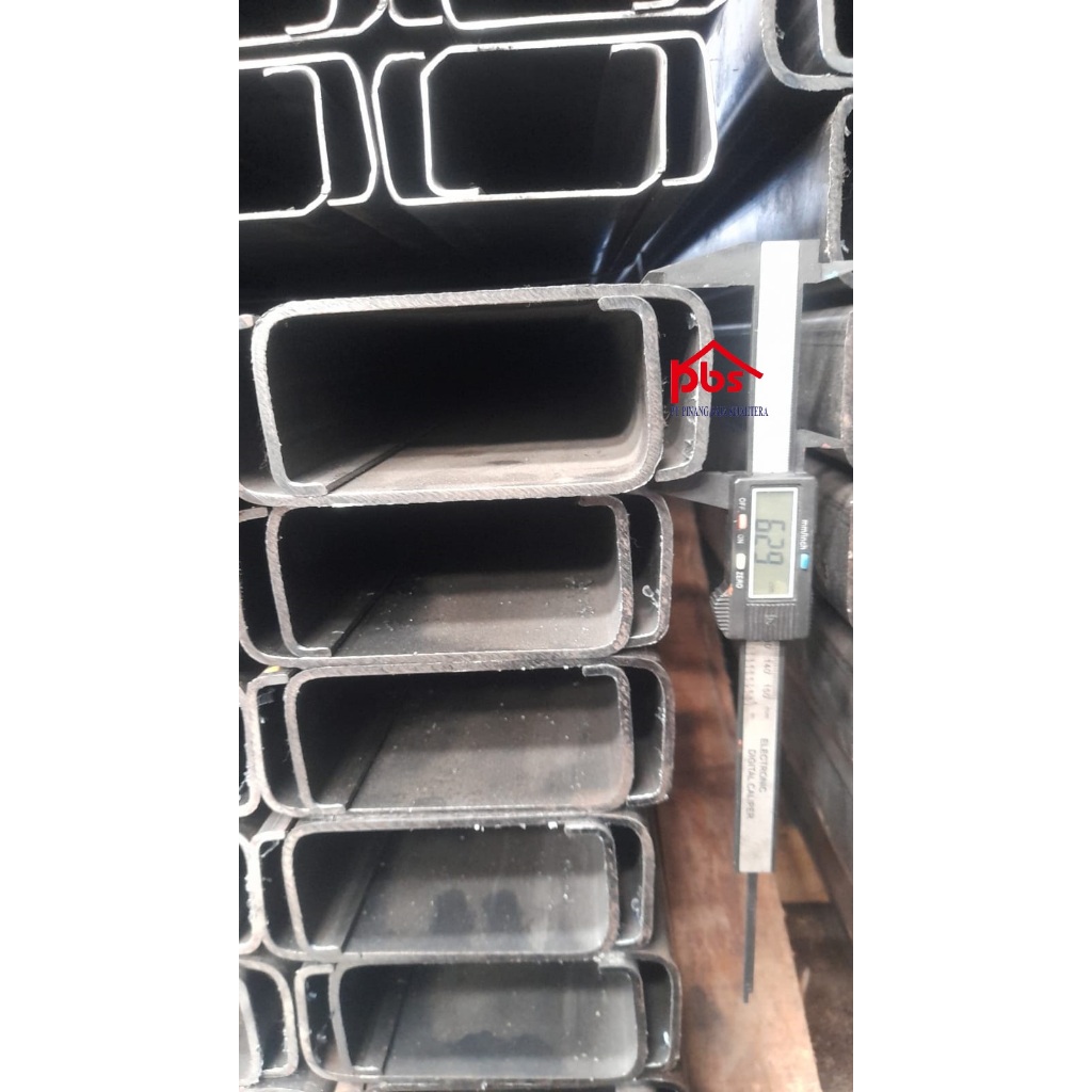 Jual CNP Besi 150 x 65 x 2.0mm, 2.3mm, 3.2mm / Besi CNP / Kanal Besi C ...