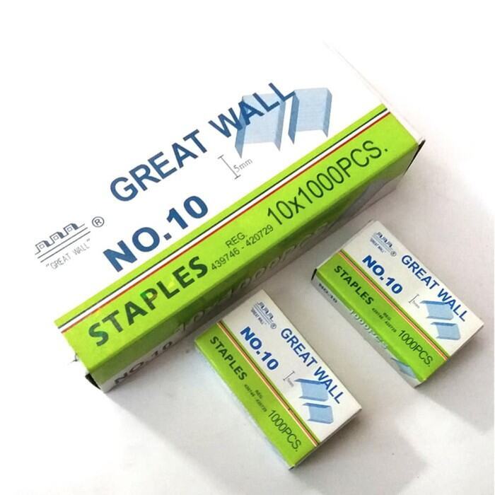 Jual Refill/Isi Stapler Greatwall Kecil No 10 | Shopee Indonesia