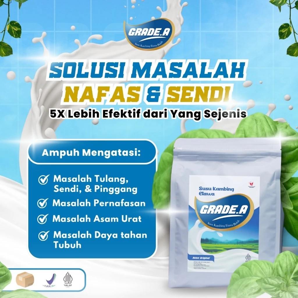 Jual SUSU LOW SUGAR / SUSU KAMBING ETAWA GRADE A1 KUALITAS PREMIUM ...