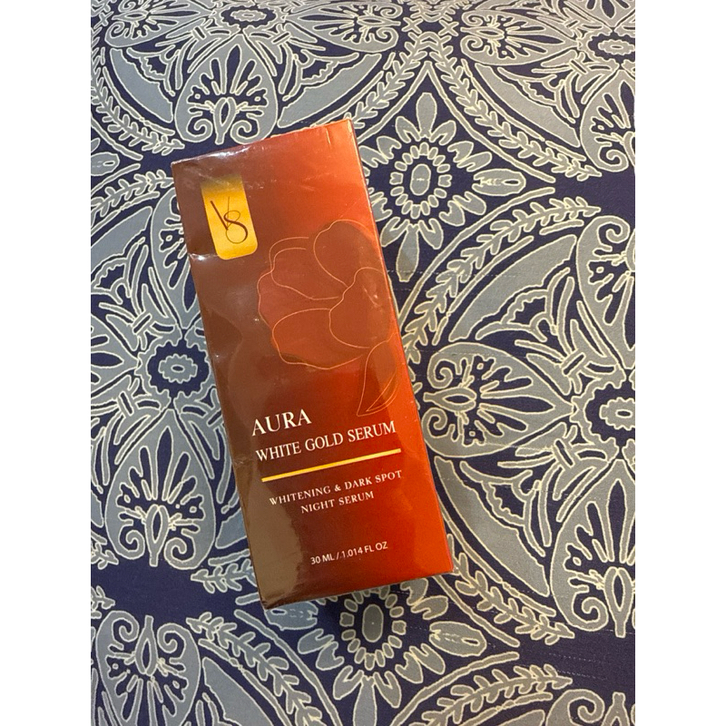 Jual v8 Aura White Gold Serum 30ml & v8 Suncreen Cream SPF 50 PA ...