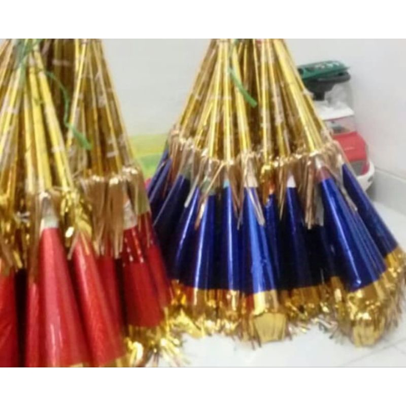 Jual terompet mini ukuran kurleb 30-40cm warna gold and silver | Shopee ...