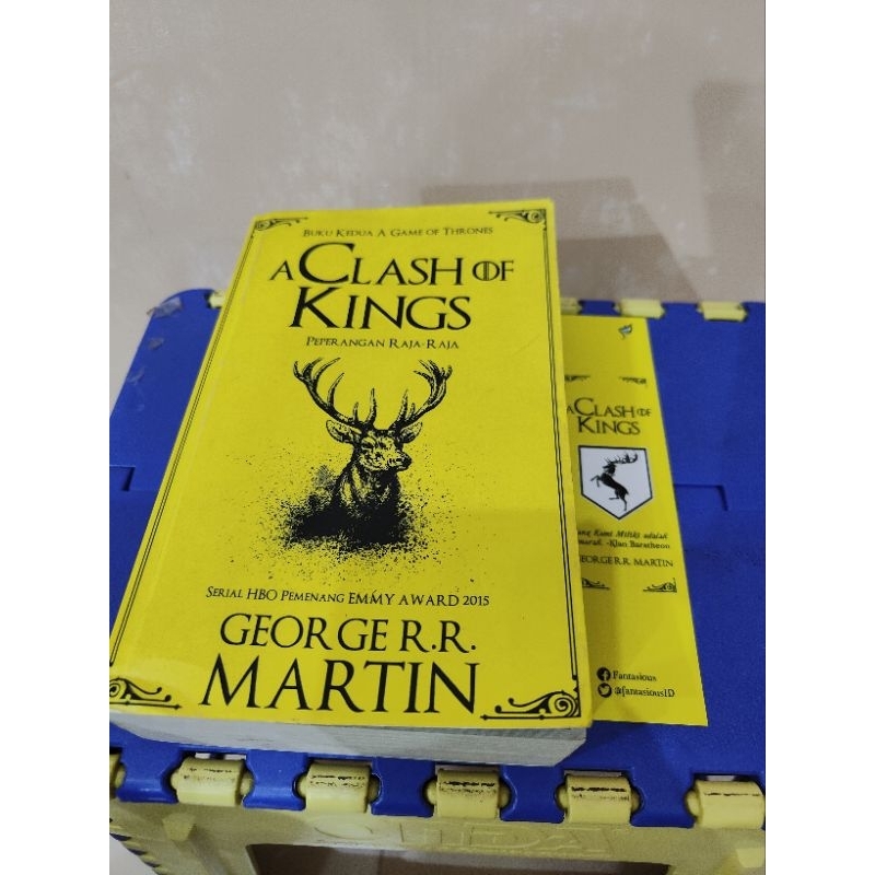 Jual Novel ori original A Clash of Kings Game of Thrones Throne 2 ...