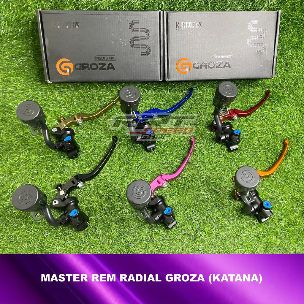 Jual MASTER REM RADIAL 14MM & MASTER KOPLING GROZA TYPE KATANA | Shopee ...