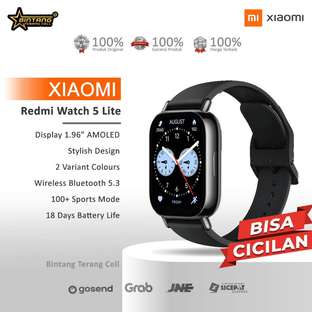 Jual xiaomi redmi mi watch 5 Lite Garansi Resmi | Shopee Indonesia