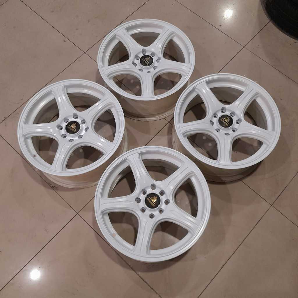 Jual Velg Mobil Seken Murah Racing Palang R16 Lebar 7 Baut 4x100 4x114 ...